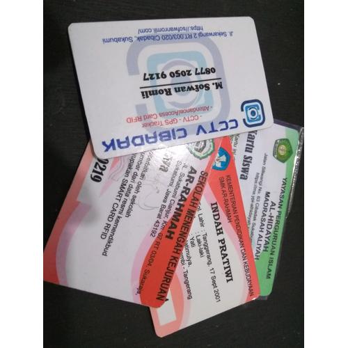 Jual PVC ID Card/Kartu OSIS Siswa - Kab. Sukabumi - Komputeris | Tokopedia