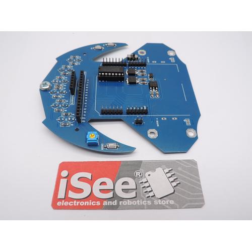 Jual PCB Hardware Line Tracer Follower Robot Shield Arduino Uno R3 PID ...