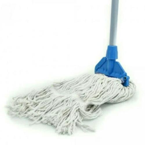 Jual Mop holder komplit (jepit pel + tongkat pel + kain pel refill ...
