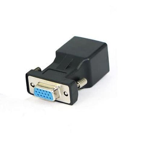Jual Connector VGA Female TO RJ45 extender VGA F set adapter AB87 ...