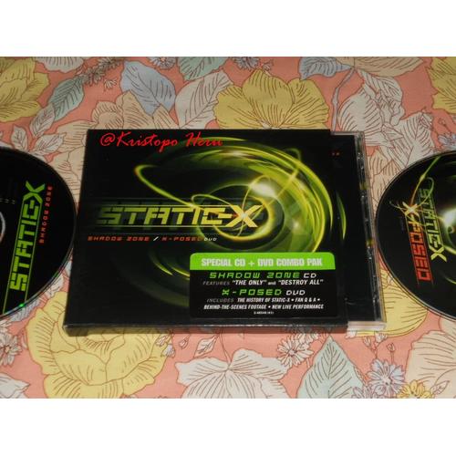 Jual CD +DVD Static-X Shadow Zone X-Posed Static X Special Edition Slipcase - Jakarta Selatan ...