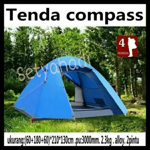 Jual Tenda Gunung Merk Compass kap 4P frame alloy - Jakarta Pusat - Nu ...