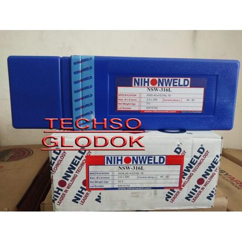 Jual NIHONWELD E316L-16 kawat las stainless steel 316 - 4.0 mm - Jakarta Barat - techso glodok ...