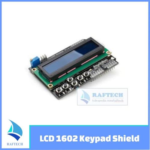 Jual LCD Keypad Shield - Lcd 1602 / 16x2 shield - Arduino Uno - Kota ...