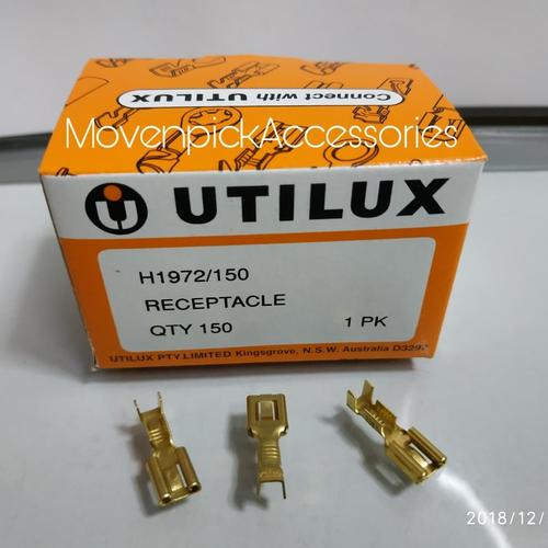 Jual TERMINAL/SKUN UTILUX GEPENG PEREMPUAN TANPA KANCING H-1972 ...