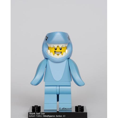 Jual LEGO Collectable Minifigures Series 15, Shark Suit Guy (71011 ...