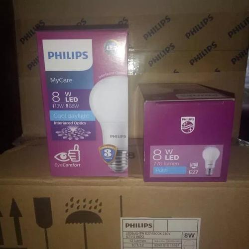 Jual Lampu bohlam LED Philips Phillips 8w 8watt 8 watt - Jakarta Pusat ...