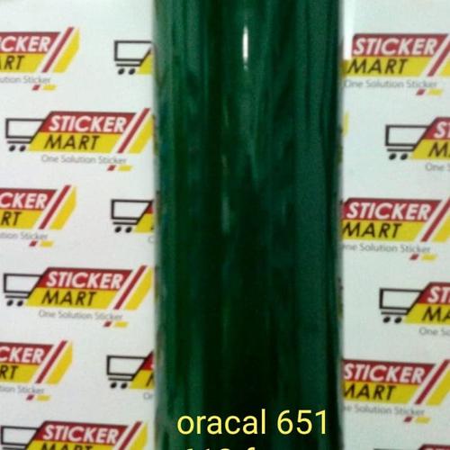 Jual Oracal 651 613G Forest Green Glossy 126cm - Kota Bekasi ...