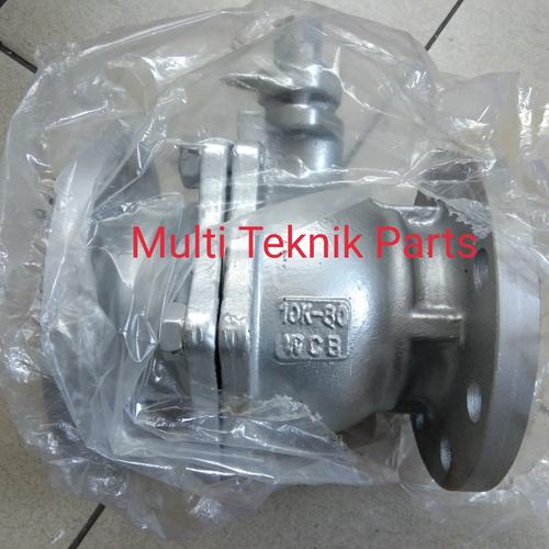Jual Ball Valve Flange JIS 10k 2" inch / Stop kran flange jis 10k - Jakarta Barat - Multi Teknik ...