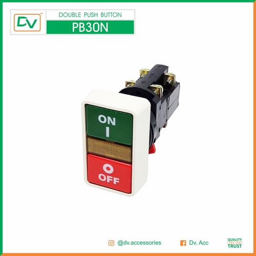 Jual DOUBLE PUSH BUTTON 30MM ON-OFF / PB30N - Kota Semarang - DV ...
