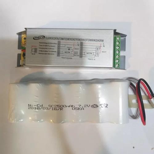 Jual Power Pack Emergency Nicad Battery / Emergency Ballast Neon TL T8 ...