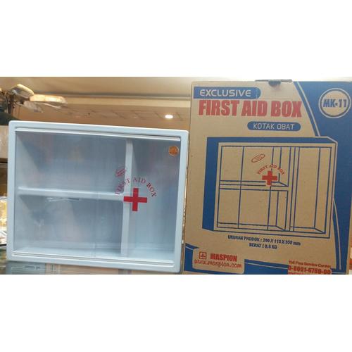 Jual KOTAK P3K EXCLUSIVE FIRST AID BOX 200X115X350MM - Jakarta Barat ...