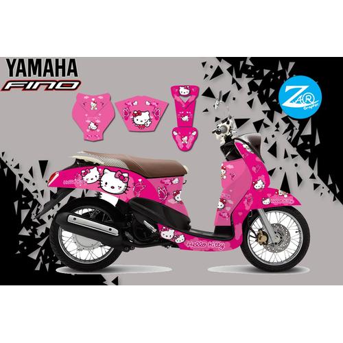 Jual decal stiker motor yamaha fino hello kitty - Kab. Wonosobo - nsb ...