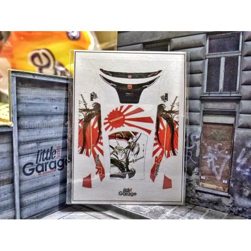 Jual Decal Hot Wheels Transparant Honda Civic Type R Anime JDM Samurai ...