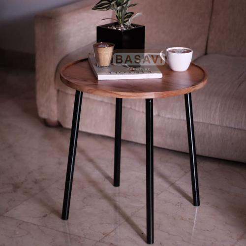 Jual Meja Coffe Table Kayu Jati Asli - Tamu - Samping - Side - Cafe ...