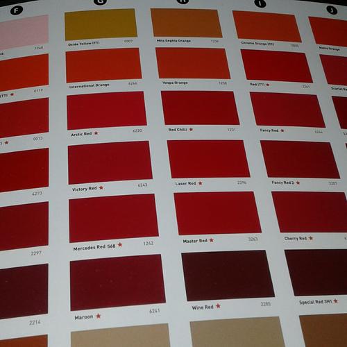 Jual Cat Duco Top Color Mercedes Red 222-1242 1lt - Jakarta Barat ...