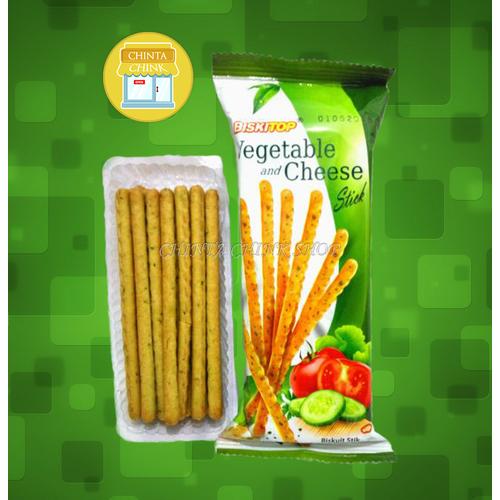 Jual Biskitop Vegetable Cheese Stick / Biskuit Stik Sayur Keju - Kota ...