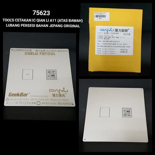 Promo Cetakan IC Qian Li A11 (atas bawah) Lubang Persegi Bahan Jepang ...