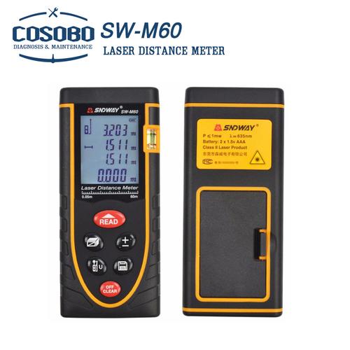 Jual SNDWAY SW-M60 60 METER LASER DISTANCE METER alat pengukur jarak ...