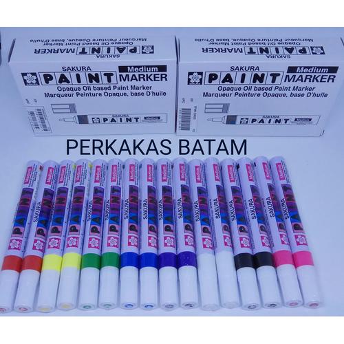 Jual Paint Marker Sakura / Spidol Ban / Spidol Otomotif / Spidol Besi ...
