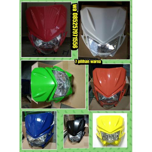 Jual HEADLAMP TRAIL KLX lampu kepala klx lampu depan trail - Kab ...