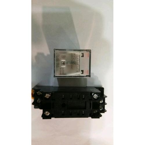 Jual Relay MY2-GS 220V AC + Socket Tipe PYF 08A-E merk Omron Original ...