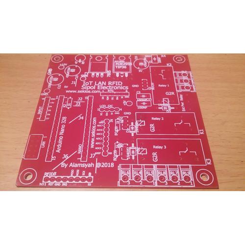 Jual PCB Arduino IoT LAN RFID LCD RTC IO Sensor, Relay dan MySQL ...