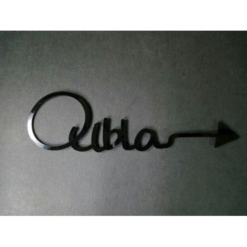 Jual Signage Qibla atau Kiblat Akrilik - Kota Yogyakarta - Artech Laser ...