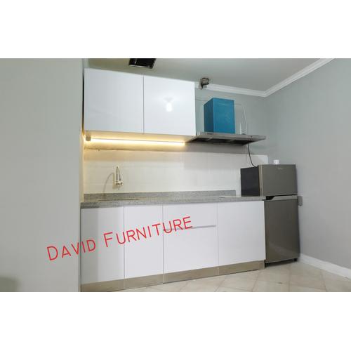 Jual Kitchen set Renovasi meja beton dengan lampu led terang - Jakarta ...