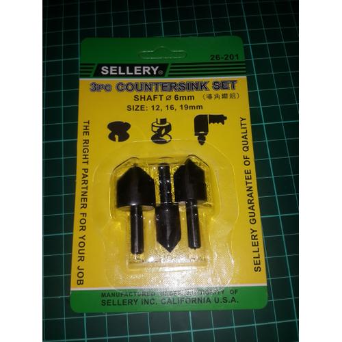 Jual SELLERY 26 - 201 Counter Sink Kayu Baut Slot V Cutter - Kota Depok ...