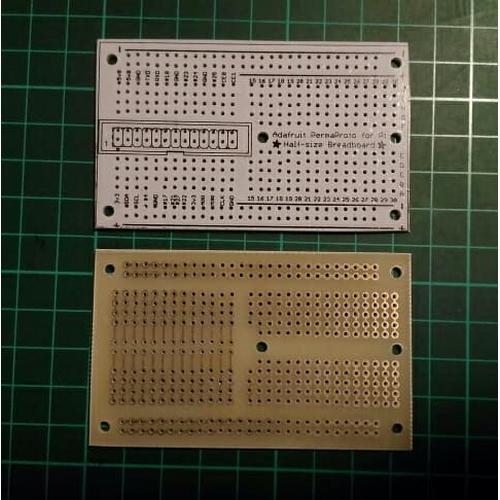 Jual KR04958 5x8cm Raspberry Breadboard Project Board PCB Bolong - Kota ...