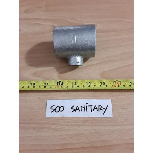 Jual Verlop Tee Besi 1 1/2 x 1/2" Galunggung T Galvanis Drat Dalam ...