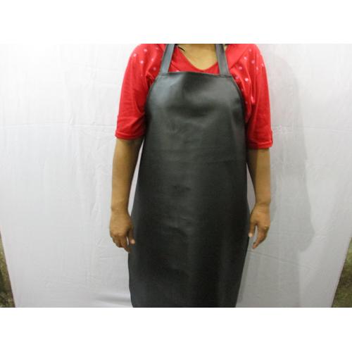 Jual Apron / Celemek PVC (Synthetic Leather) Hitam Bahan Kulit Sintesis ...