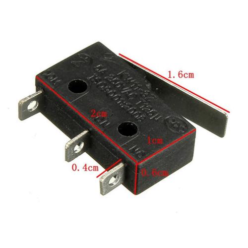 Jual KW11-3Z KW-11 JL026 Lever Arm SPDT Micro limit Switch kecil AC ...