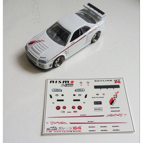 Jual Decal set Hotwheels Skyline R34 Nismo Z-tune - Kota Depok - Sakura ...