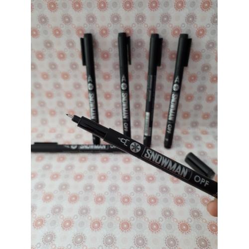 Jual Spidol Permanent Snowman OHP OPF/Spidol Waterproof/Spidol Pulpen ...