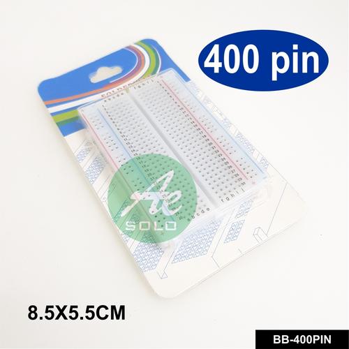 Jual Mini Breadboard Bread Board 400 titik Breadboard 8.5x5.5cm 400 point - Kab. Sukoharjo ...