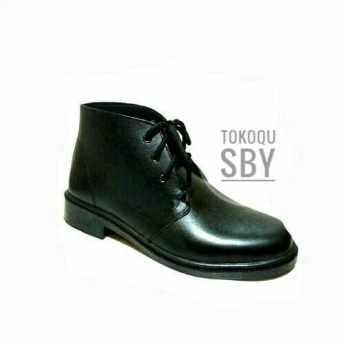 Jual Sepatu Pdh Polri Tni Satpam Polisi/Sepatu Pdl Securty Satpam Boots ...