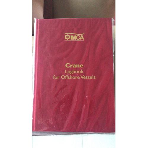 Jual Buku IMCA CRANE LOGBOOK for Offshore Vessels - IMCA Logbook ...