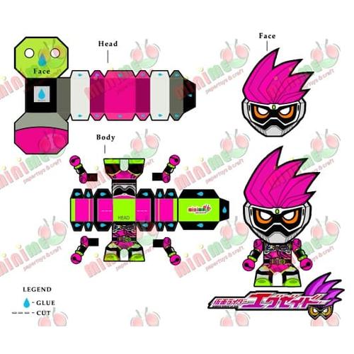 Paper Craft: NEW 764 PAPERCRAFT KAMEN RIDER, 58% OFF