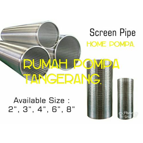 Jual Pipa screen AQUISTAR LC low carbon ukuran 4" - Kab. Tangerang ...