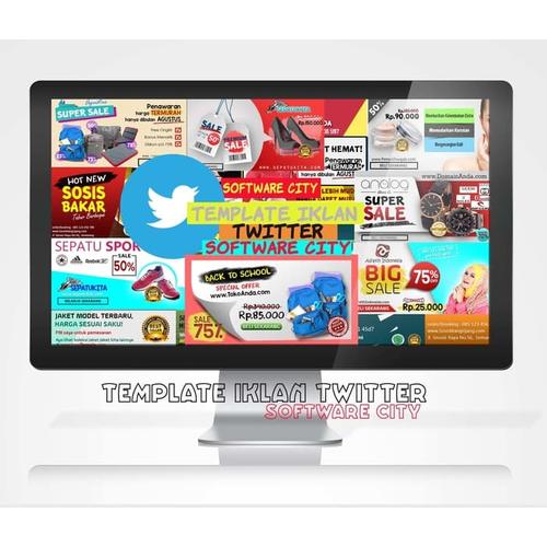 Jual Template Desain Iklan FB & Twitter Format PSD | Iklan Olshop ...