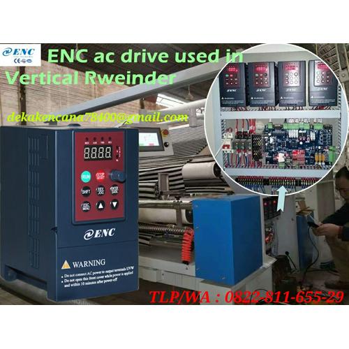 Jual ENC INVERTER-VSD EDS800 1.5KW 2HP 1PH 220V - Hitam - Kota ...