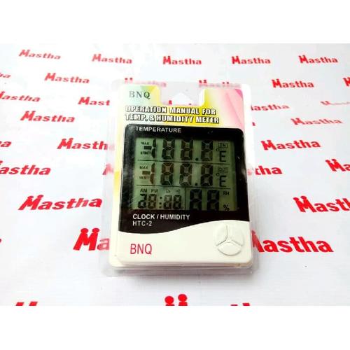 Jual Termometer Dalam & Luar Ruangan LCD 3 Baris+Alat Ukur Kelembaban ...
