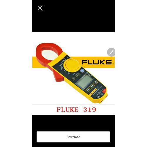 Jual fluke 319 true rms digital clamp meter tang ampere meters ...
