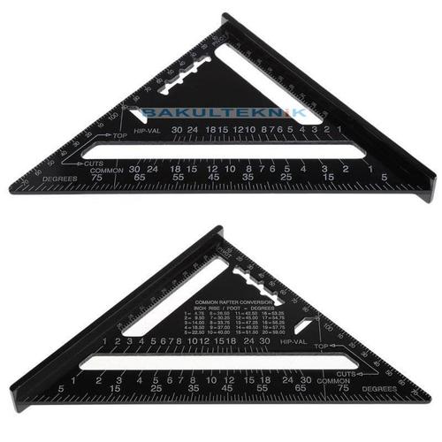 Jual Penggaris Segitiga 7 Inch Bahan Aluminium Alloy - Kota Surabaya ...