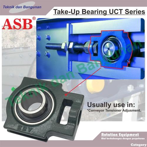 Jual 1-1/2" Take-Up Bearing Unit UCT 208-24 ASB - Kota Binjai - Teknik Dan Bangunan | Tokopedia