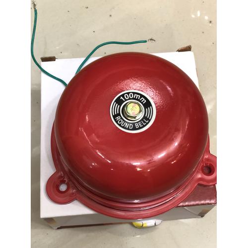 Jual Round Bell Kring Bel Listrik Pabrik Sekolah Fire Alarm 100mm ...