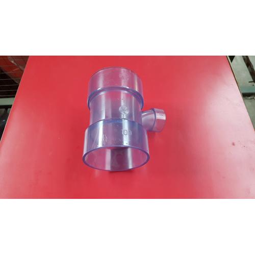 Jual Fitting Transparant D Tee Y 4 X 1 1/2" Pipa PVC / Paralon KUBOTA ...