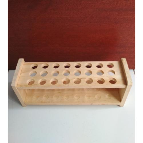 Jual Rak Tabung Reaksi Kayu 24 Lubang/Rack Test Tube - Jakarta Pusat ...